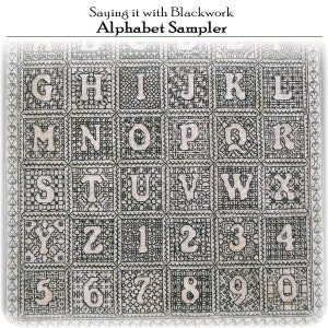 Alphabet Sampler - Needlework, Blackwork, Blackwork Fill Sampler ...