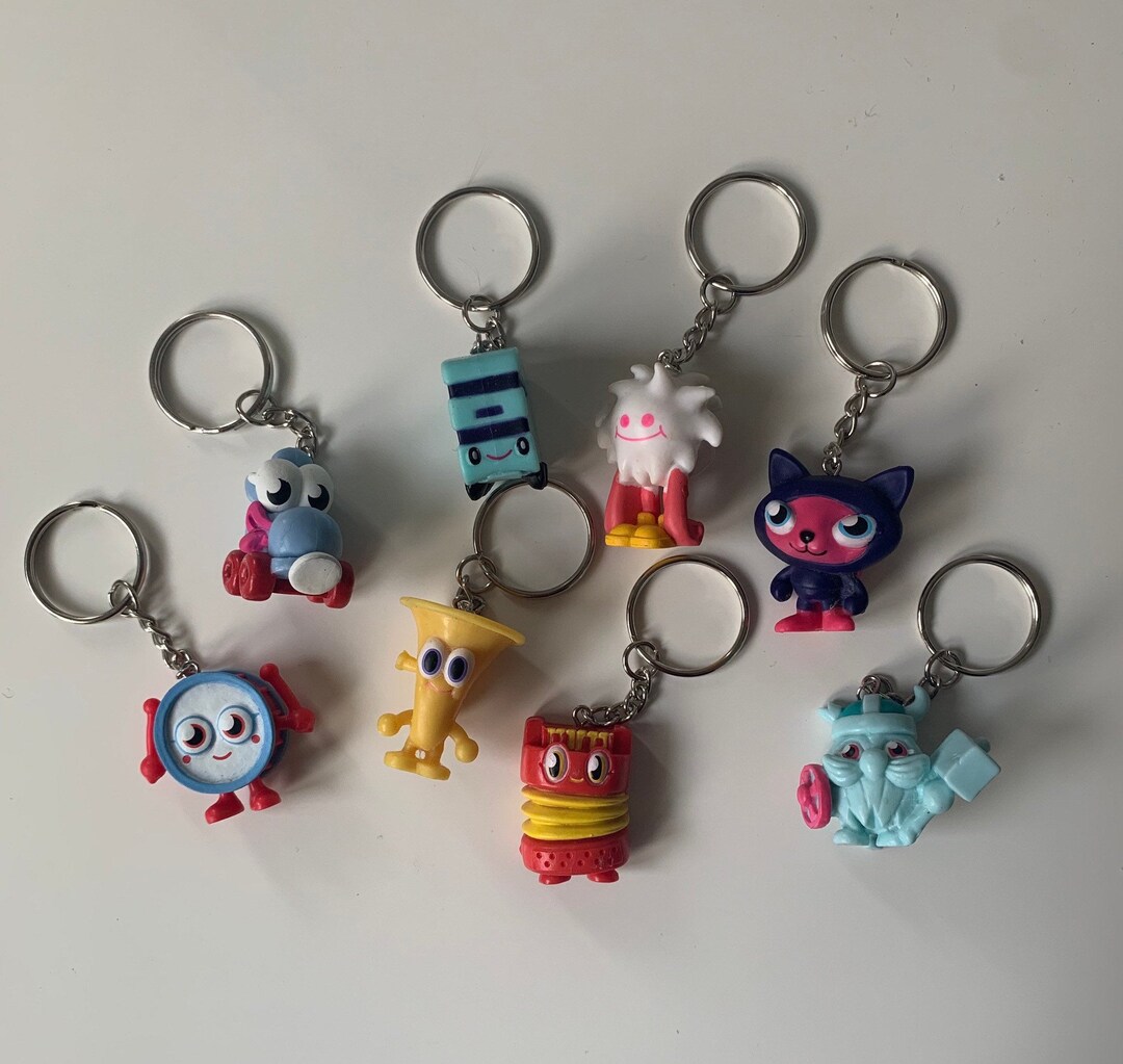 Cute Monster Keyrings - Etsy UK