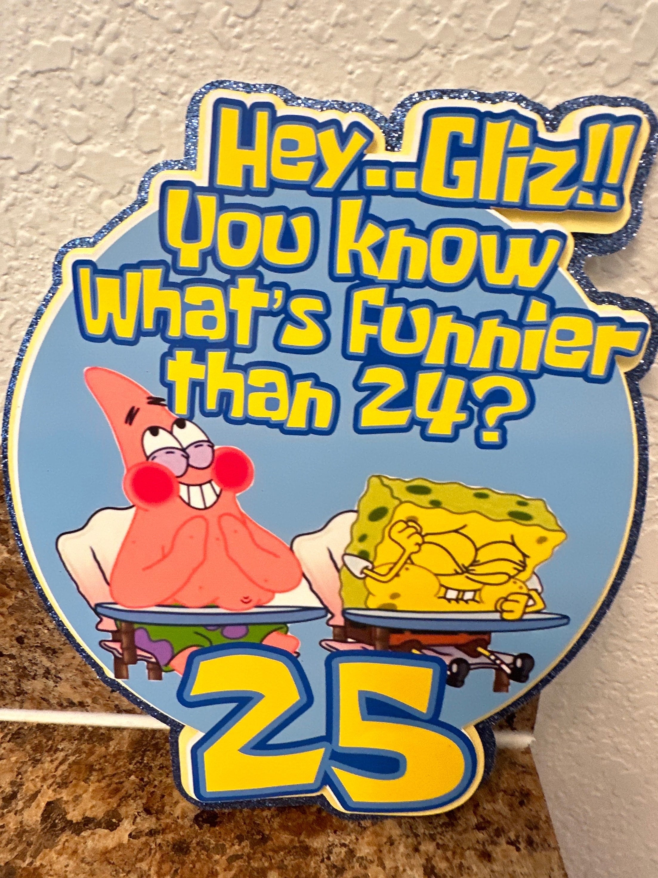 Spongebob Whats Funnier Than 24 Edible Image Cake Topper, 41% OFF