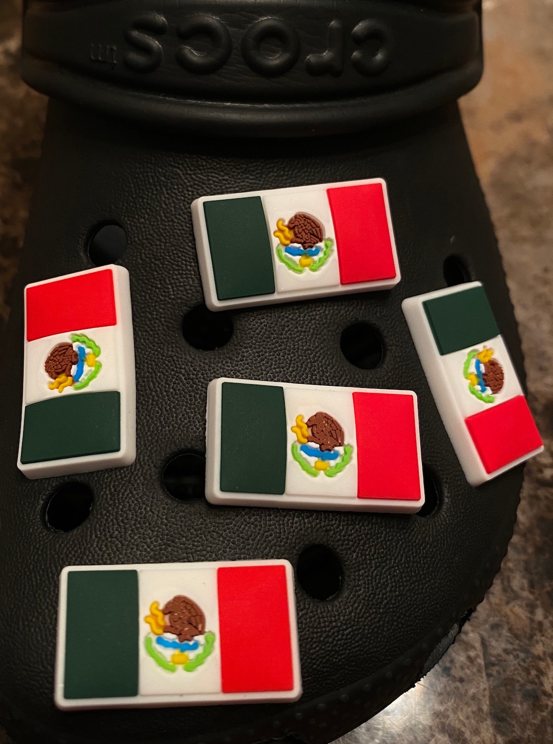 Mexico Croc Charms Mexican Flag Croc Charmsla Toxica Croc Charm ...