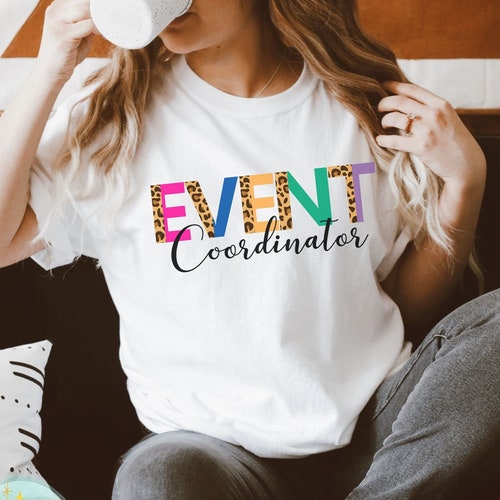 Event Planner Shirts Event Coordinator Shirt Planning Shirt - Etsy