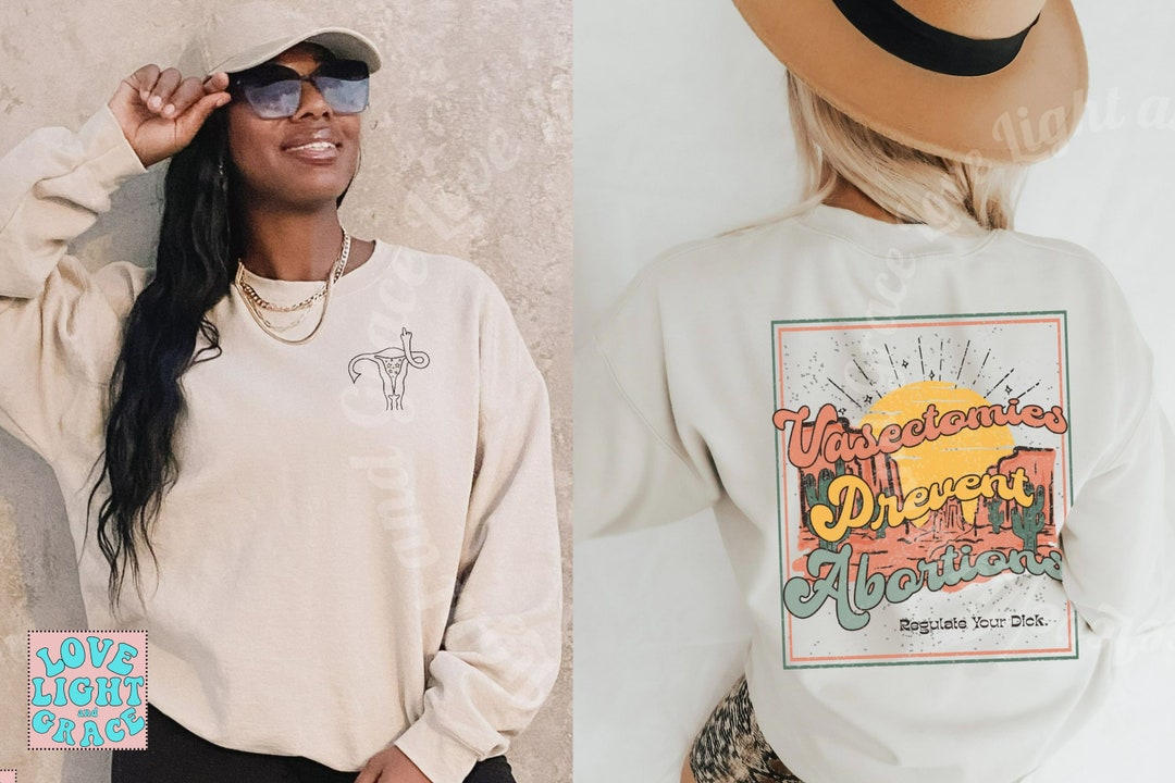 Reproductive Rights Sweatshirt Roe V Wade Protest Crewneck Feminist ...