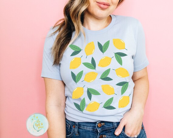 Citrus Shirt Lemons Tshirt Cottagecore Clothes Fruit Shirts | Etsy