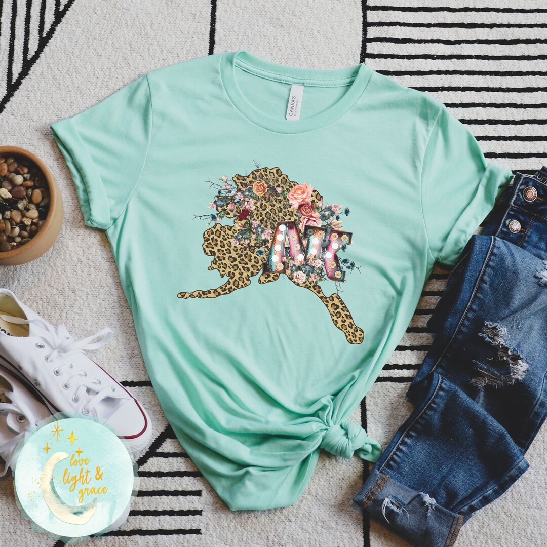 Alaska State Shirts, Alaska Tshirt, Home State Shirt, Alaska Pride Tee ...