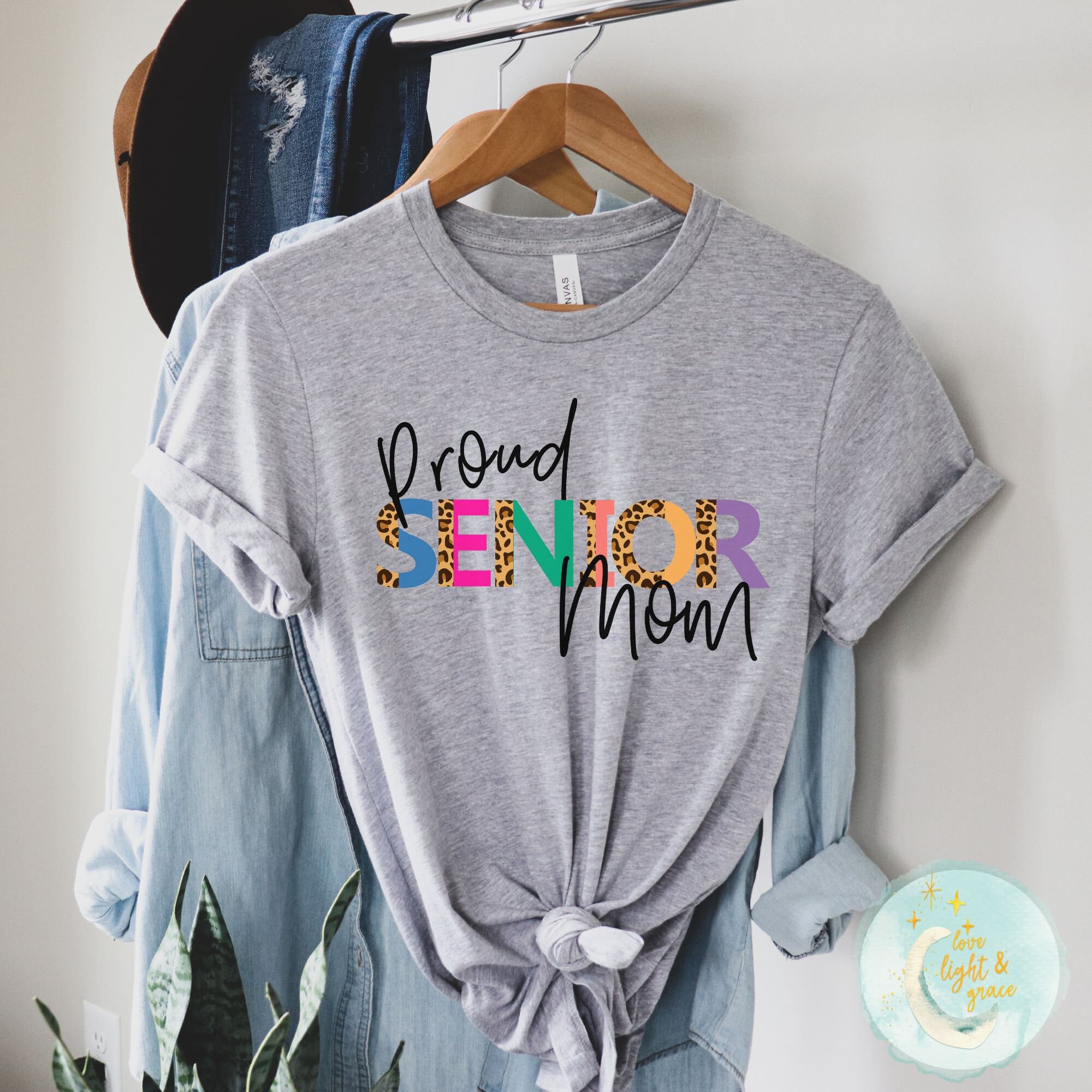 Senior Mom Shirt, Seniors '21 Mom, Mom of Grad, Class of 2021 T-shirt ...