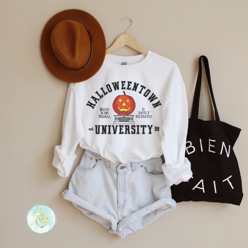 Halloweentown University Halloween Town Sweatshirt Funny Fall Shirt ...