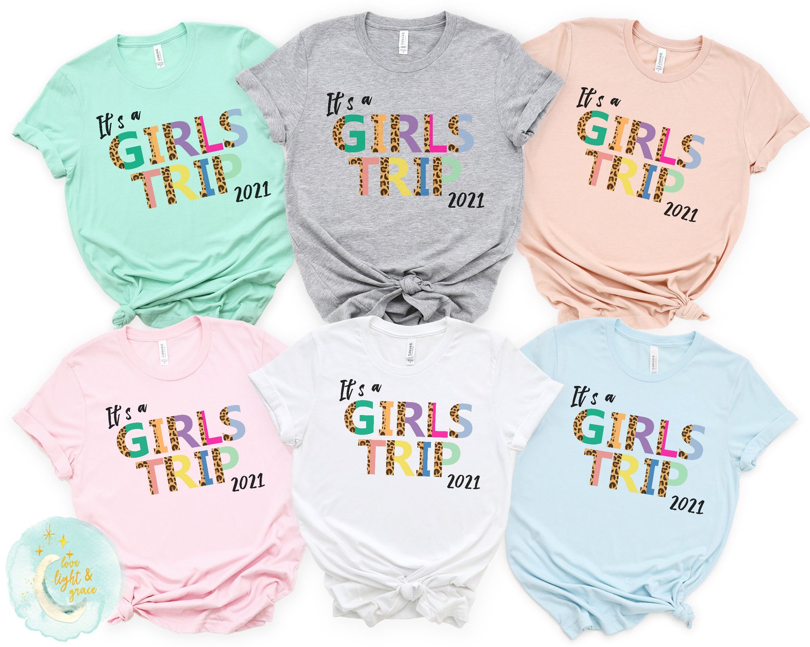 Girls Trip Shirts Vacation T-shirt Best Friends Girls' - Etsy