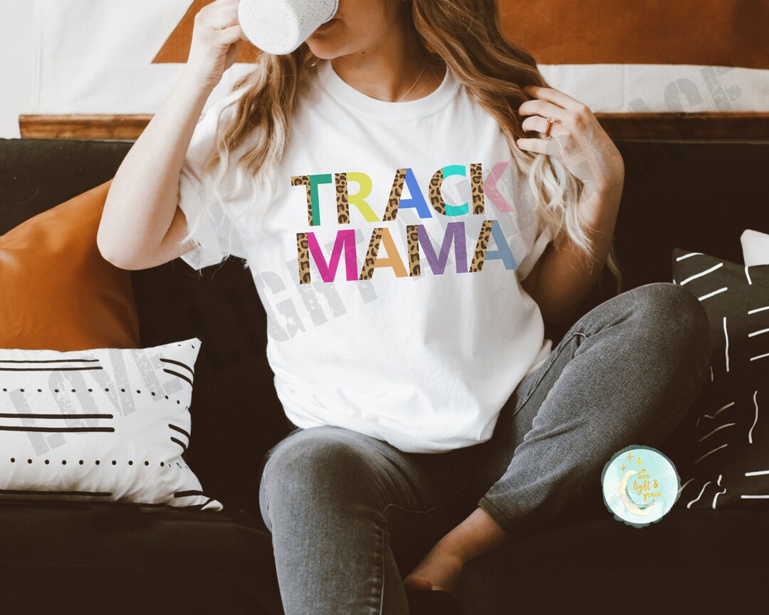 Track Mama Shirts Track Tshirt Gift for Mom Track and Field Moms ...