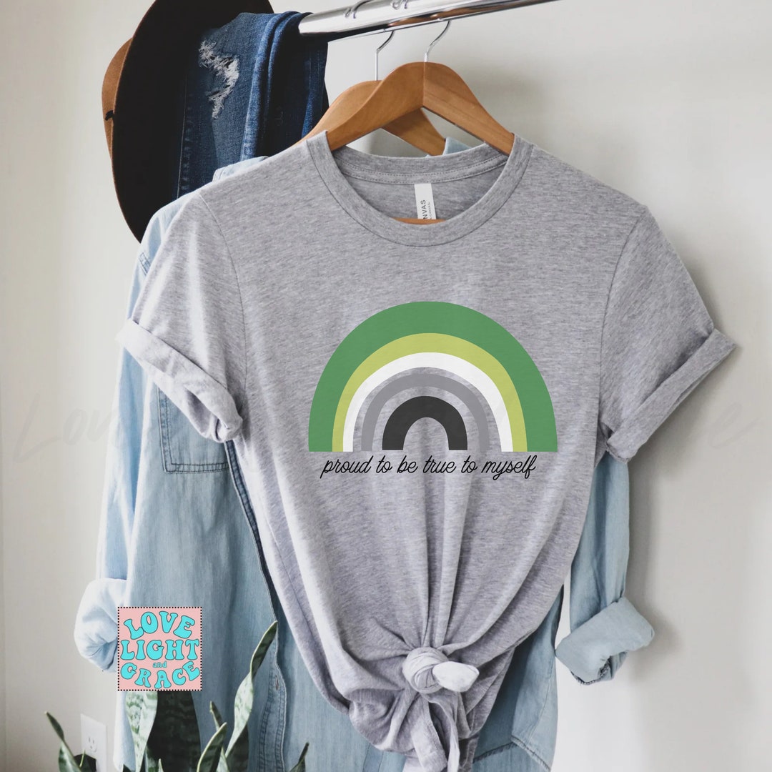 Aromantic Shirt Subtle Aromantic Pride Shirts Aromantic Pride Tshirt ...