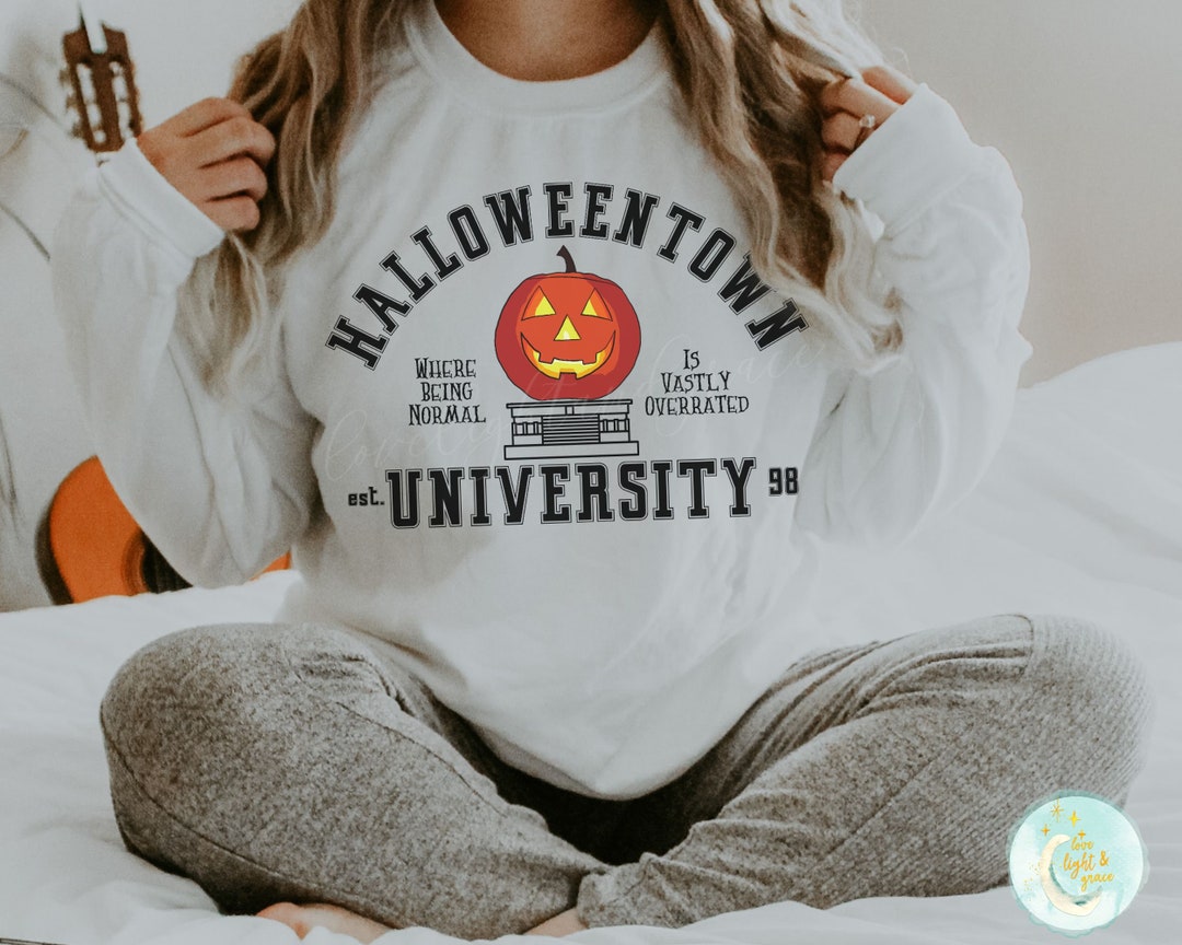 Halloweentown University Halloween Town Sweatshirt Funny Fall Shirt ...