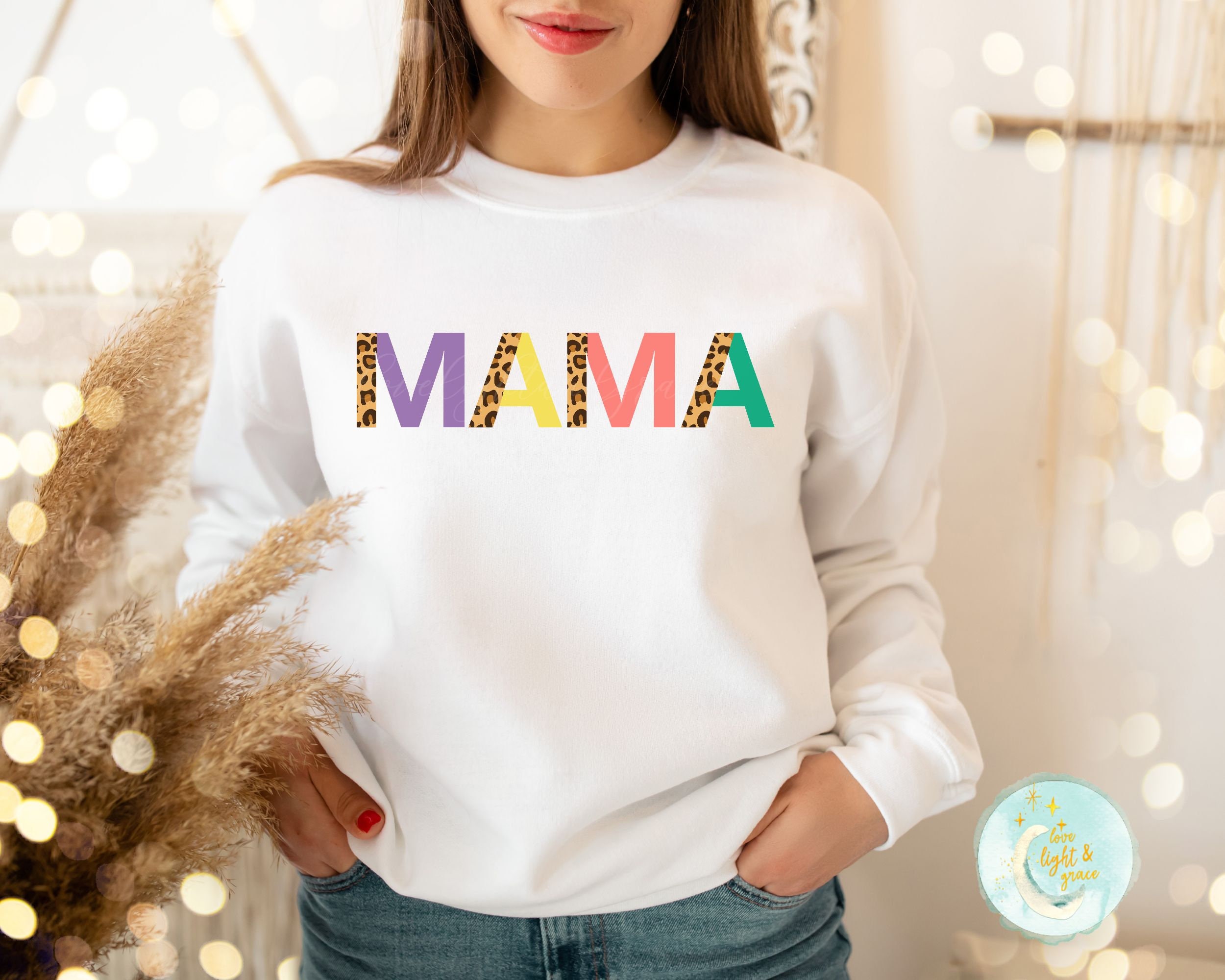 Mama Sweatshirt Mom Sweater Fall Shirt Winter Gift for Mom - Etsy