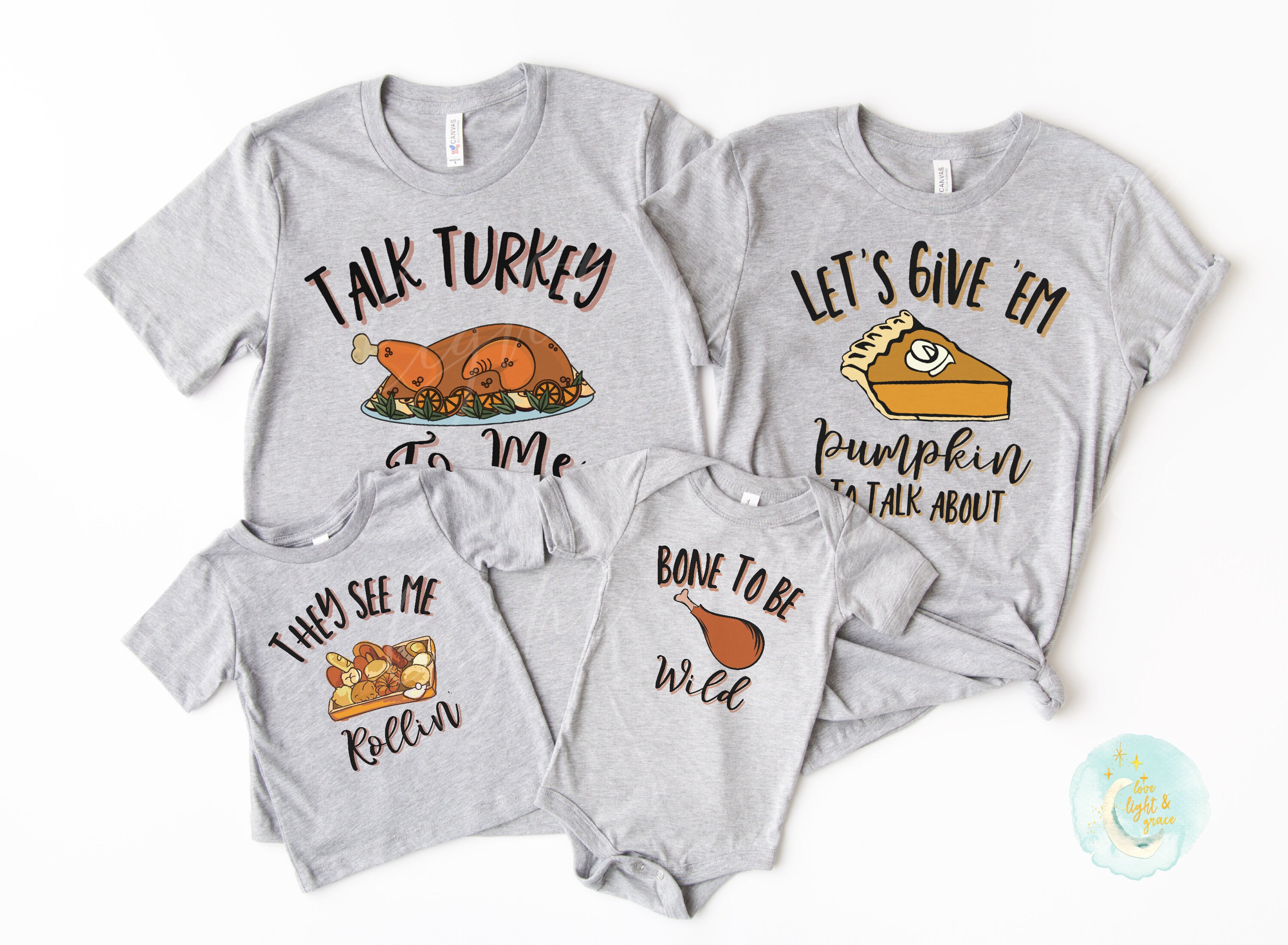 Funny Thanksgiving Shirts Family Thanksgiving Shirts Friends | Etsy