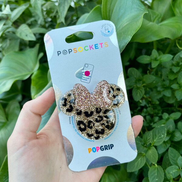 Minnie Mouse Pop Socket - Etsy UK