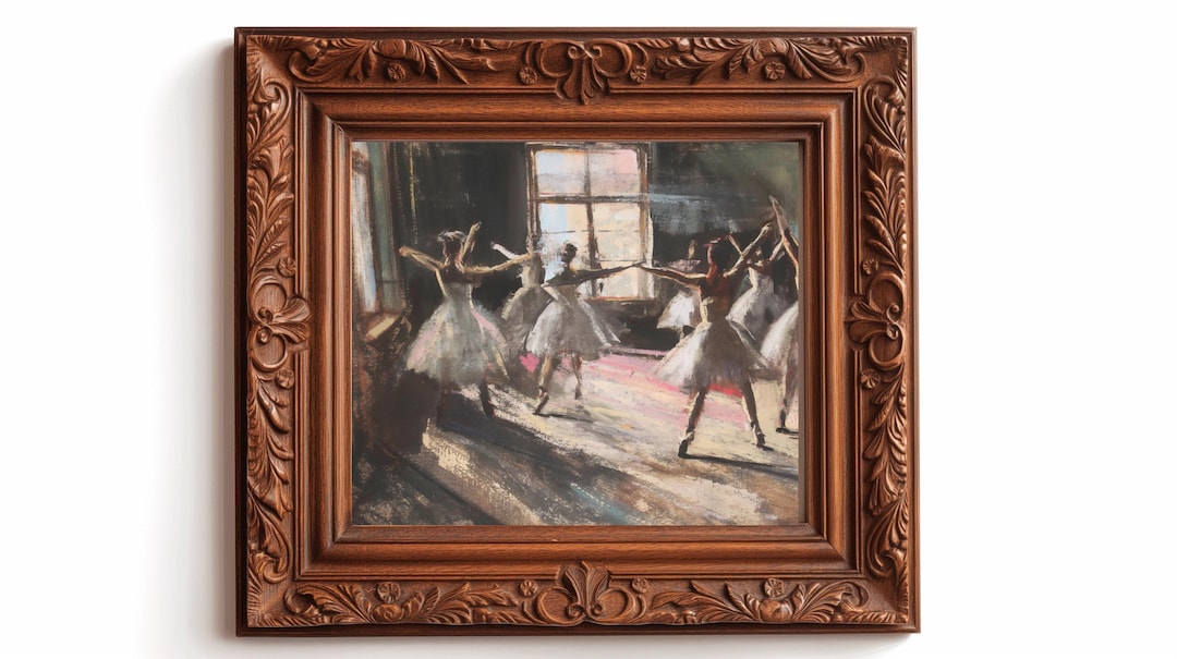 Frame TV Art: Degas Dancers Painting (digital Download) - Etsy