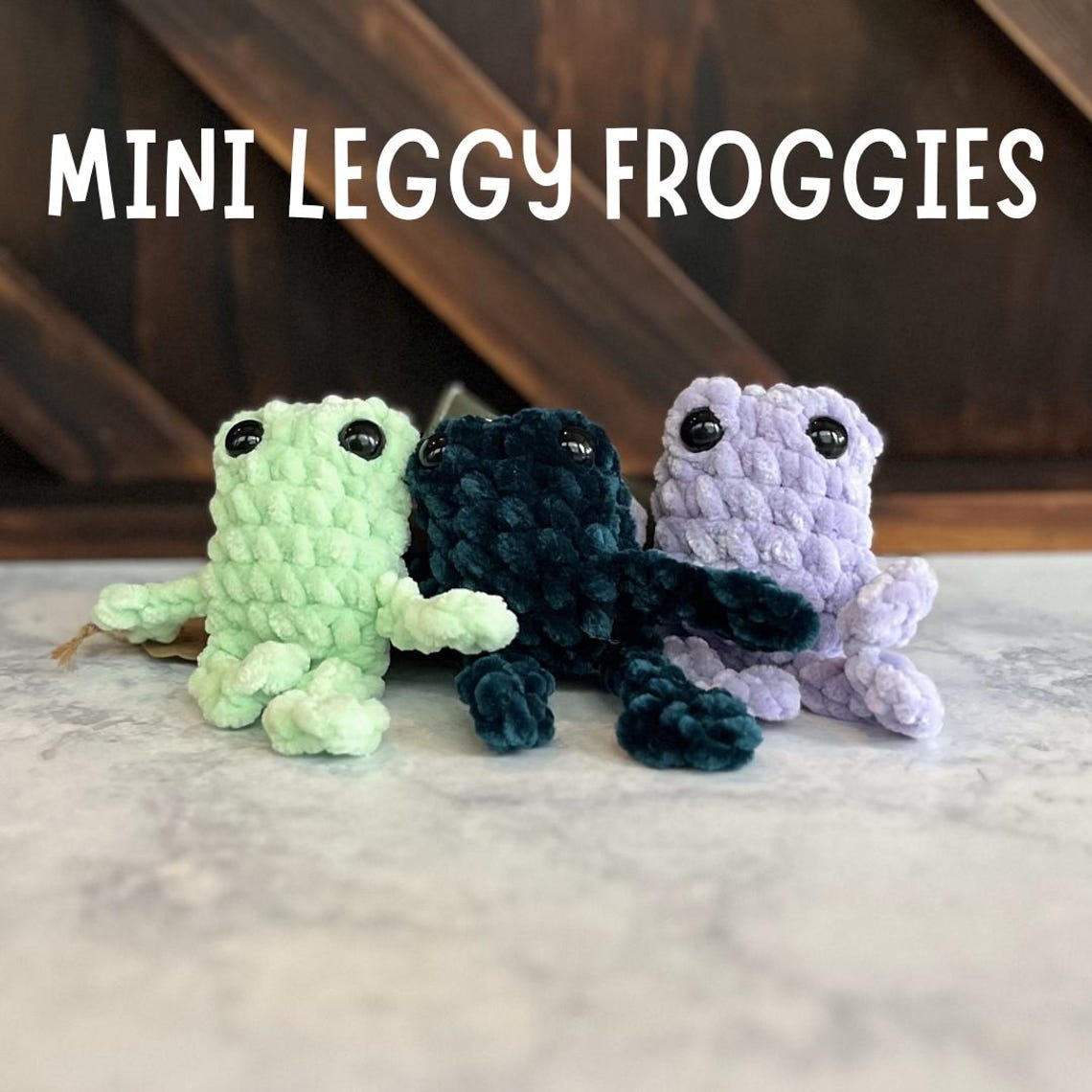 Tiny Long Leg Frog Plushie, Froggy, Stuffed Animal - Etsy