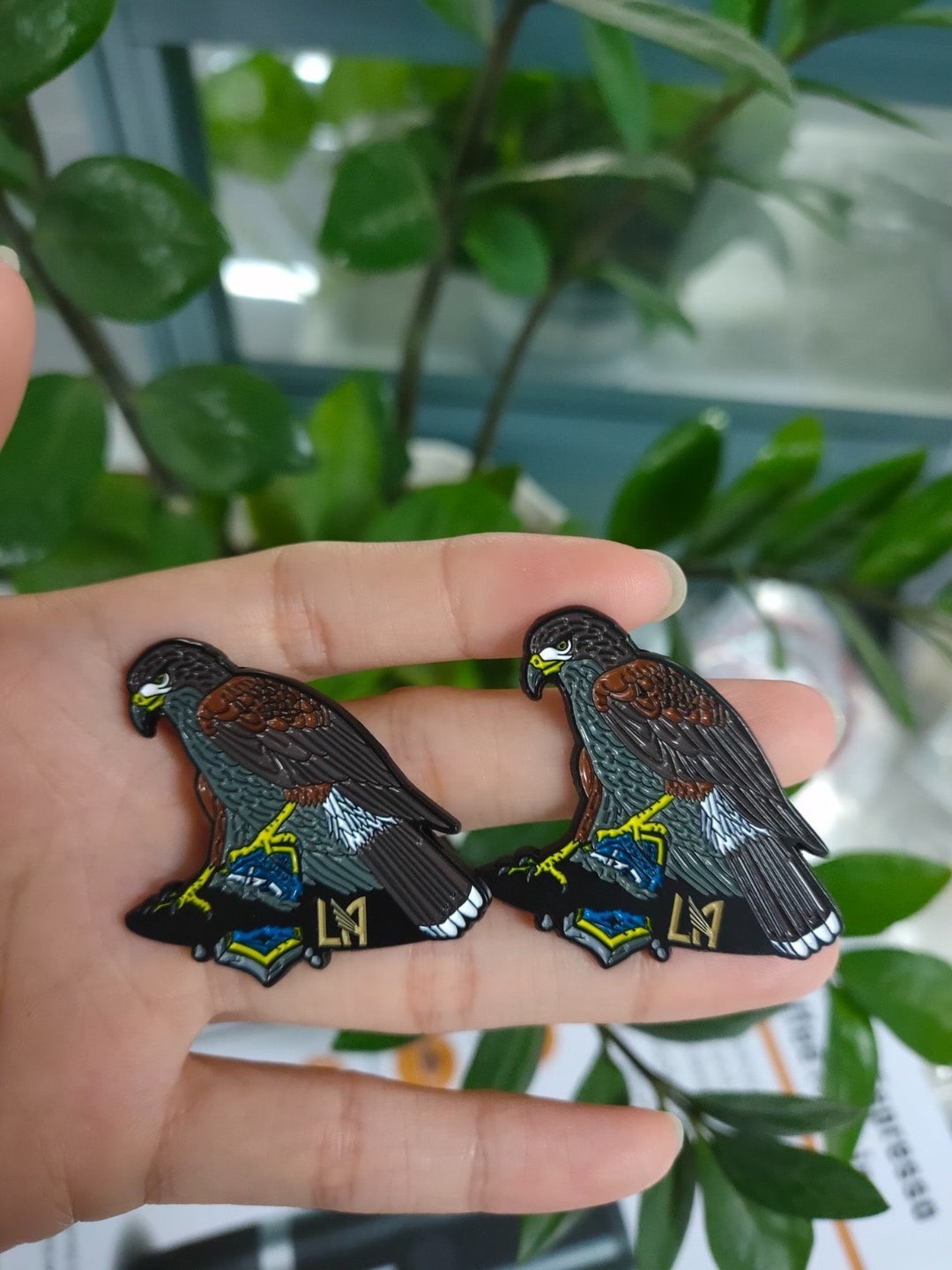 LAFC Falcon Pin - Etsy