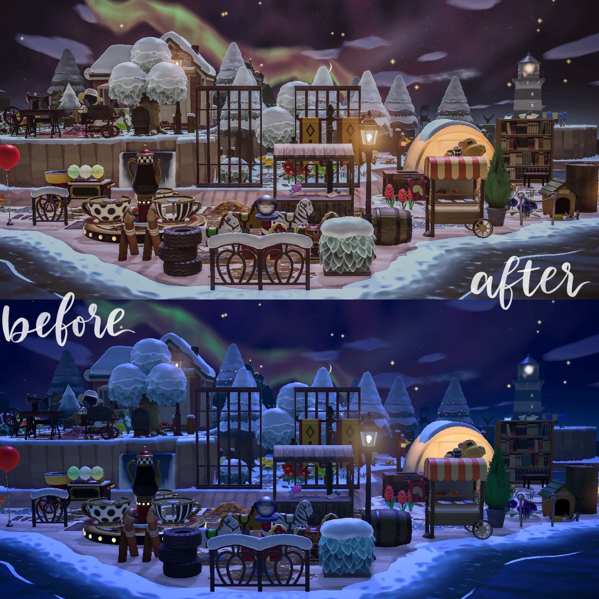Winter Preset Bundle ACNH Animal Crossing Preset for - Etsy