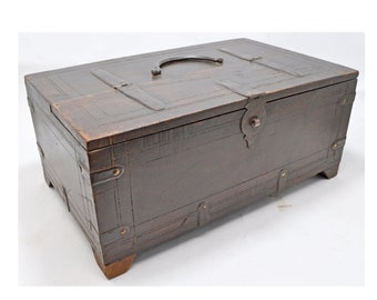 Antique Brass Round Food Storage Box Original Old Hand Crafted - Etsy