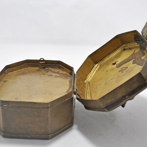 Antique Brass Betel Nuts Supari Box Orignal Old Hand Crafted | Etsy