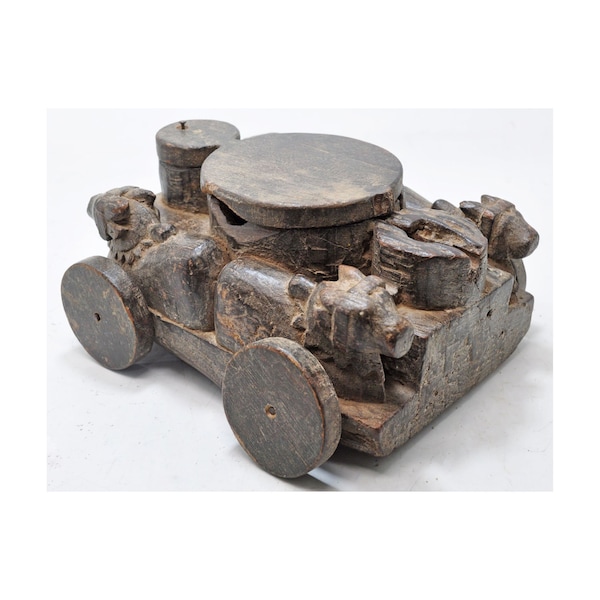 Wooden Cow Salt Box - Etsy