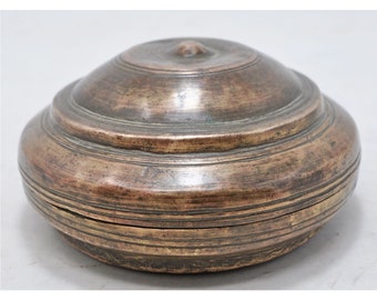 Antique Brass Betel Nuts Supari Box Orignal Old Hand Crafted | Etsy