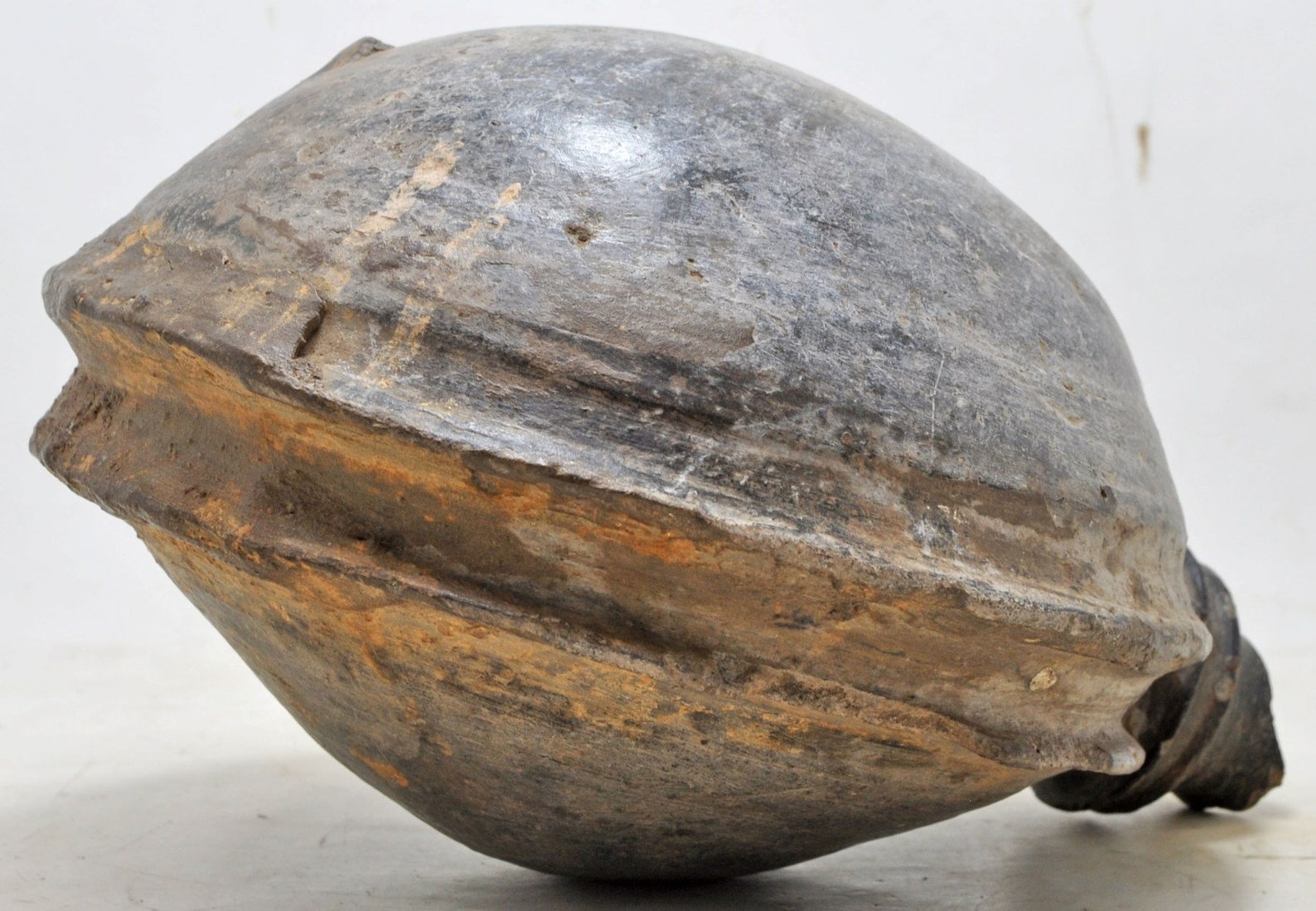 Antique Terracotta Clay Round Water Pot Bottle Original Old Hand ...