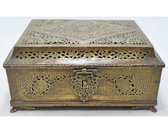 Antique Brass Betel Nuts Supari Box Orignal Old Hand Crafted | Etsy