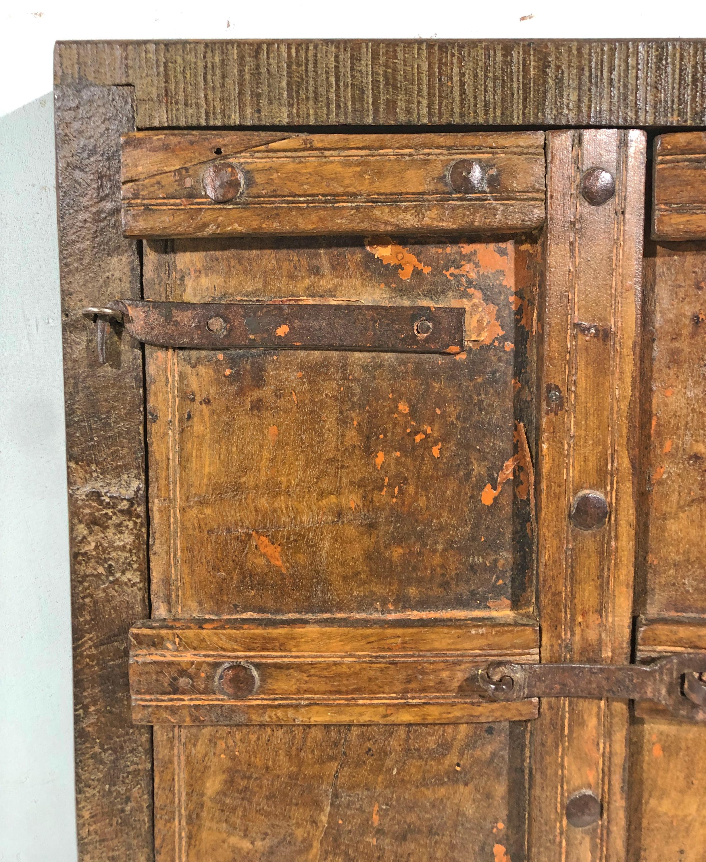 Antique Wooden Wall Décor Window Panel Original Old Fine Warm Rustic ...