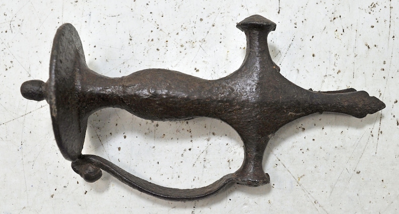 Antique Iron Sword Hilt Handle Original Old Hand Crated Engraved - Etsy