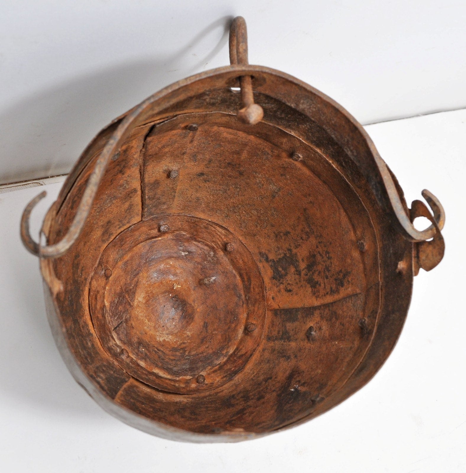 Antique Iron Well Water Bucket Original Old Hand Crafted | Etsy