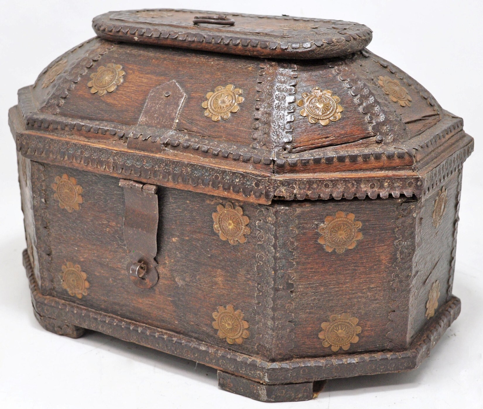 Vintage Wooden Oval Dome Shaped Tribal Design Storage Box - Etsy