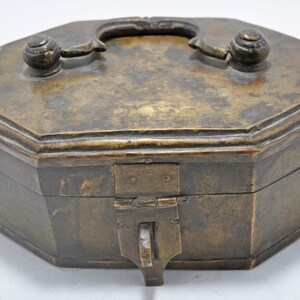 Antique Brass Betel Nuts Supari Box Orignal Old Hand Crafted | Etsy