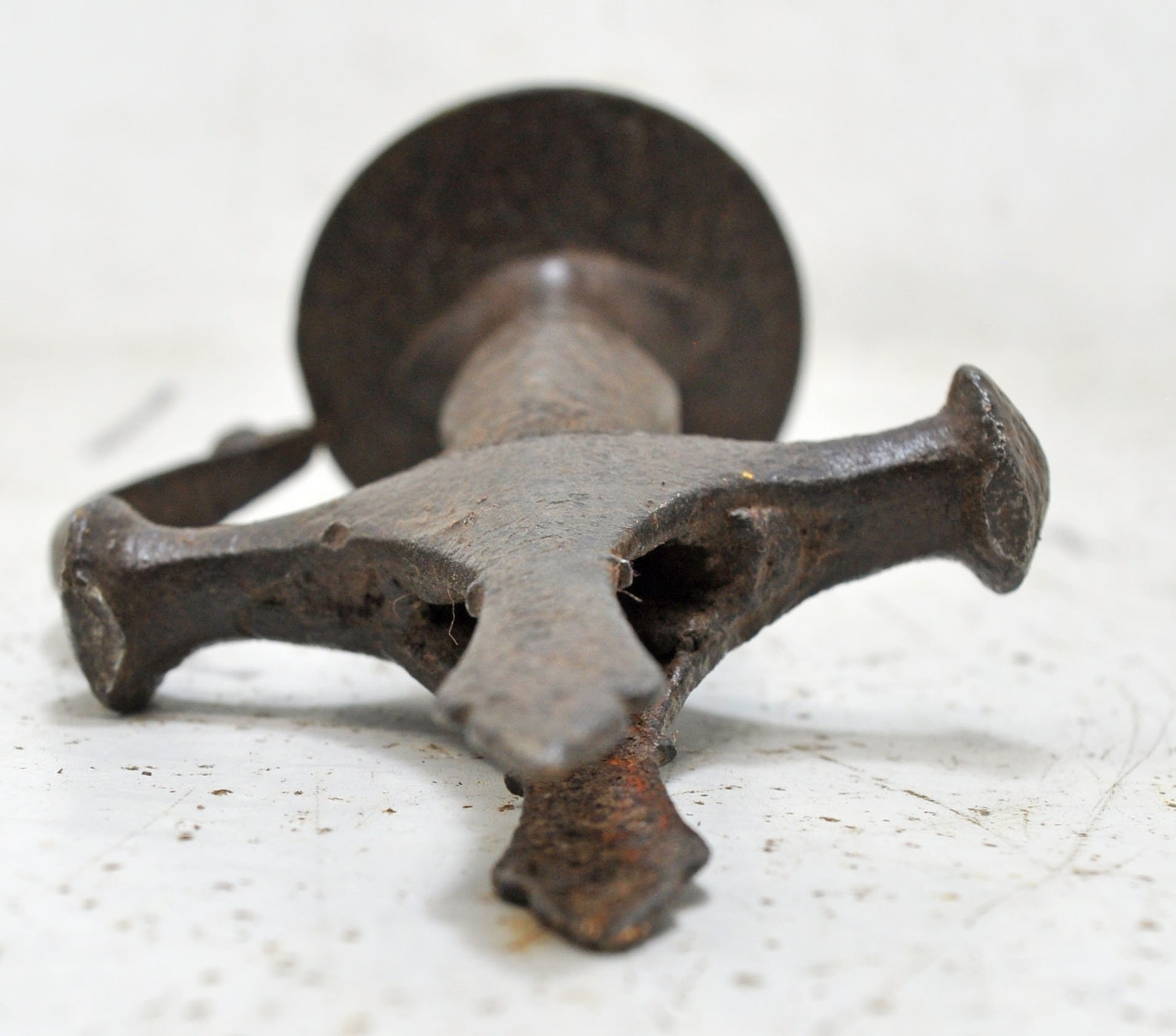 Antique Iron Sword Hilt Handle Original Old Hand Crated Engraved - Etsy