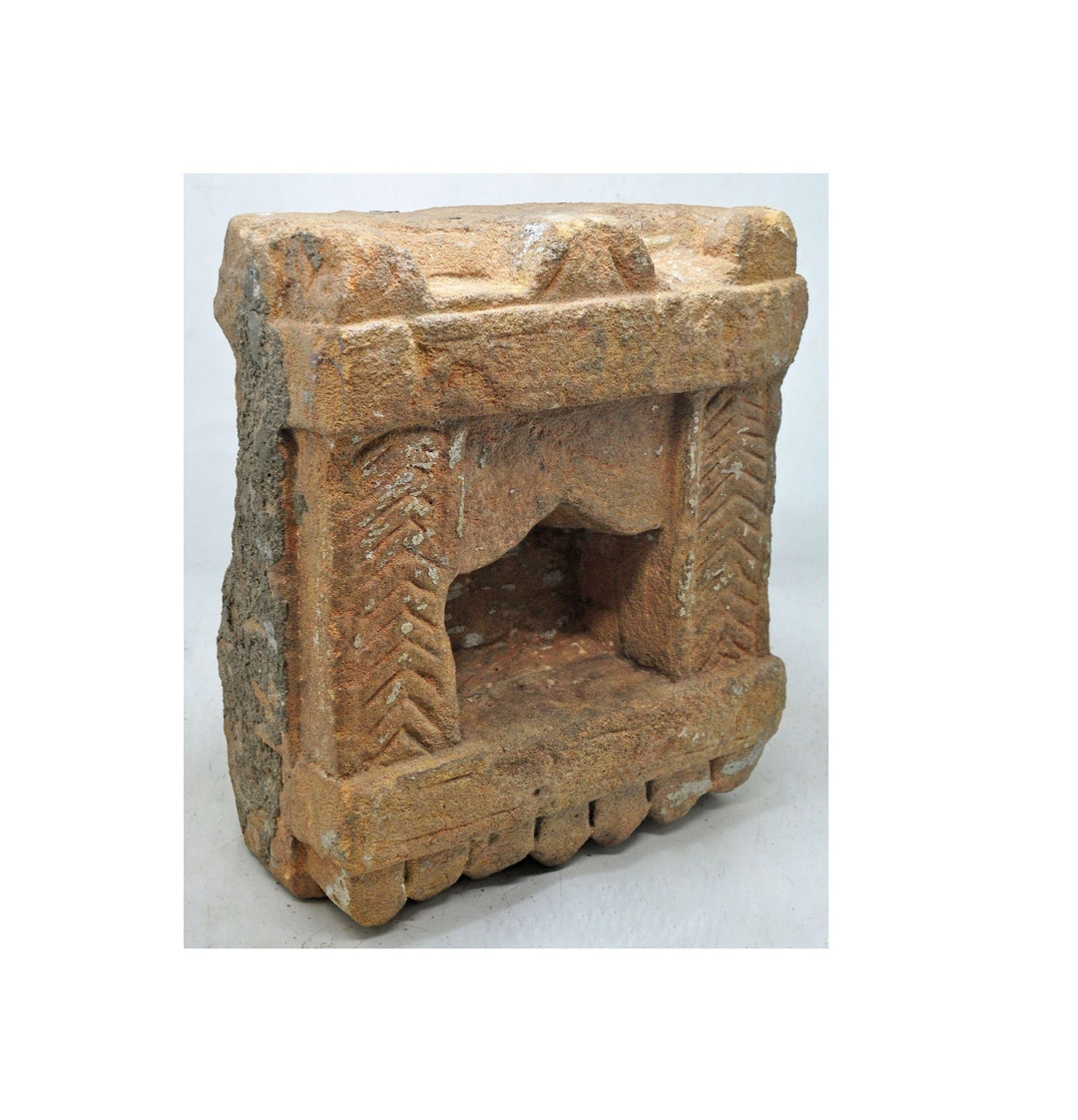 Antique Sand Stone Wall Mounted Arch Shelf 'aala' Alcove Original Old ...