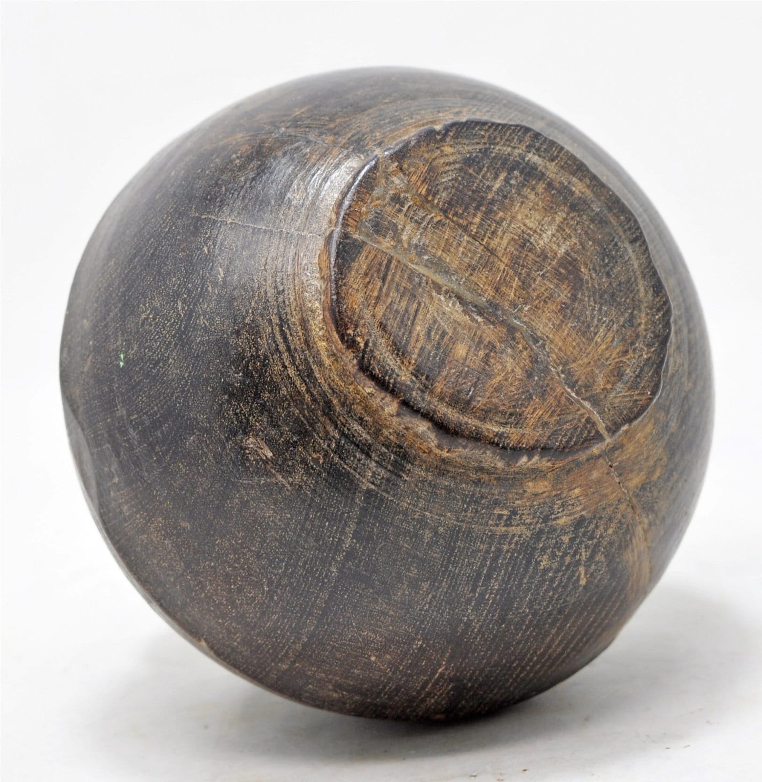 Antique Wooden Round Water Drinking Pot Lota Original Old Hand - Etsy