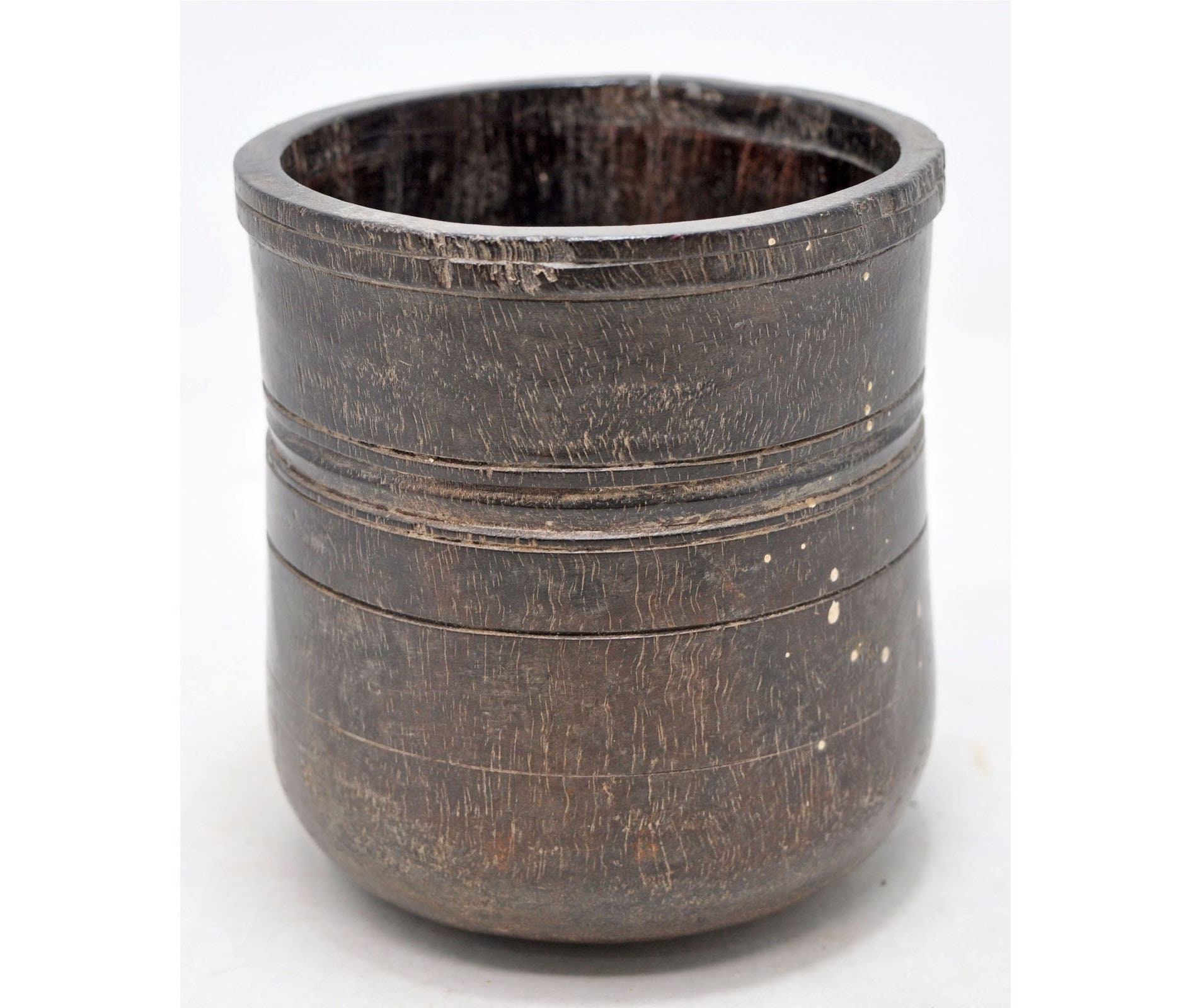 Antique Wooden Grain Measurement Pot Paili Original Old Hand Carved Art ...