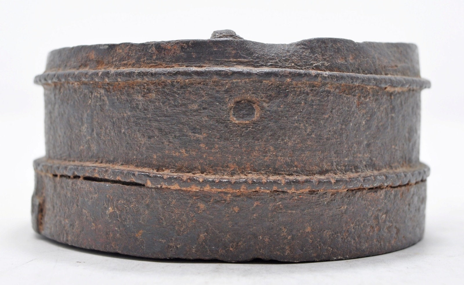 Antique Iron Grain Measurement Pot Paili Original Old Hand - Etsy