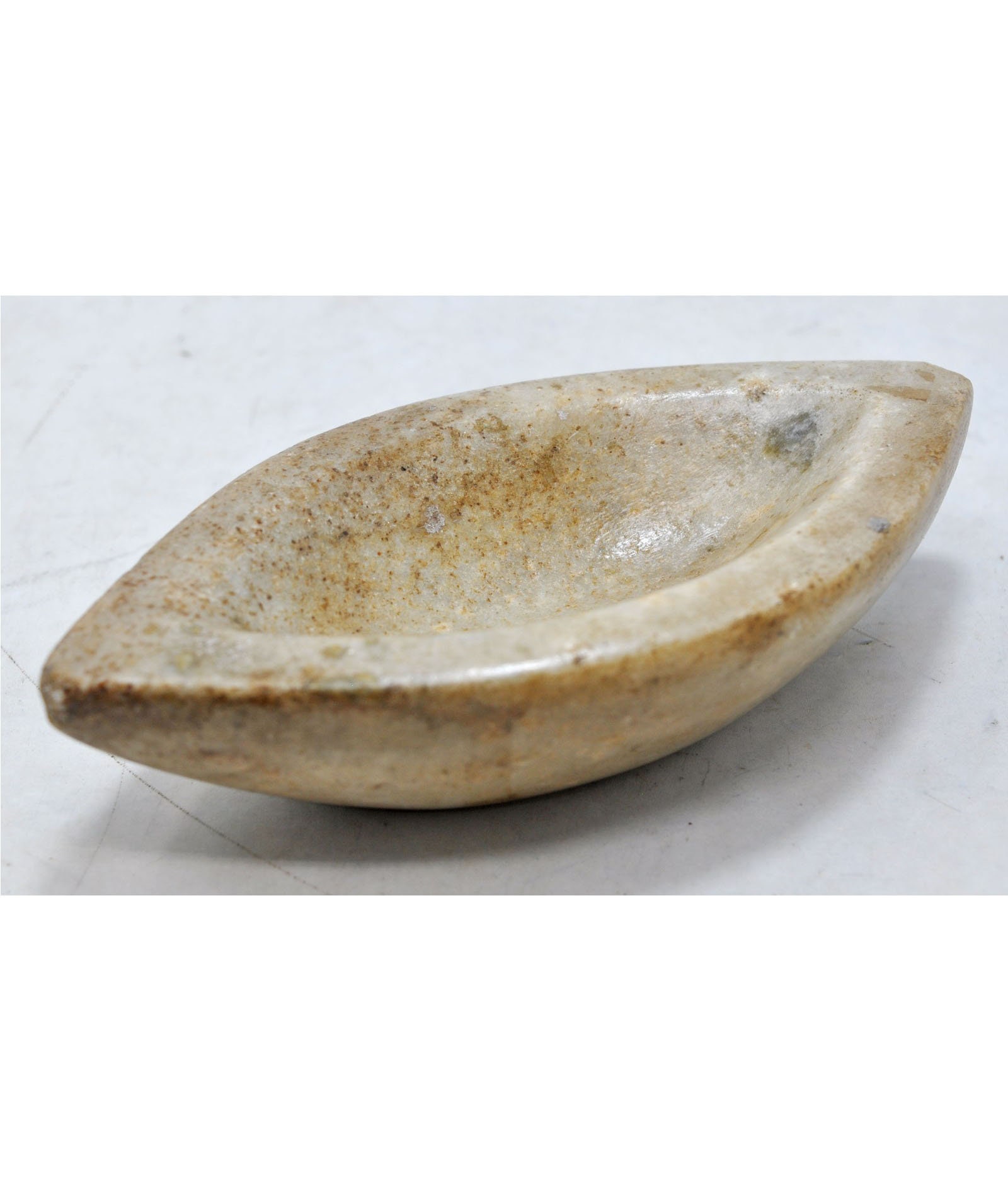 Antique Black Stone Kharal Opium Water Bowl Original Old Hand Carved ...