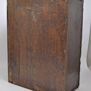 Antique Wooden Large Storage Chest Box Original Old Fine Hand Crafted ...
