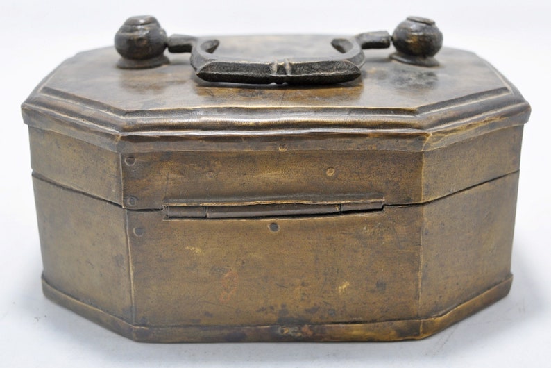 Antique Brass Betel Nuts Supari Box Orignal Old Hand Crafted | Etsy