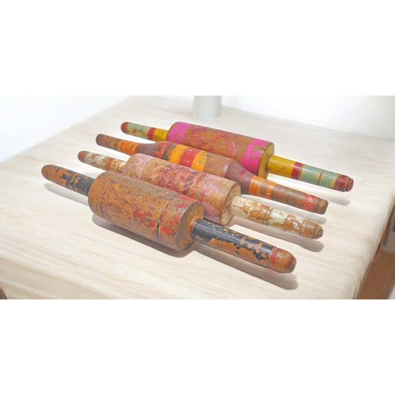 Painted Rolling Pins - Etsy