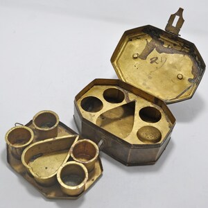 Antique Brass Betel Nuts Supari Box Orignal Old Hand Crafted | Etsy