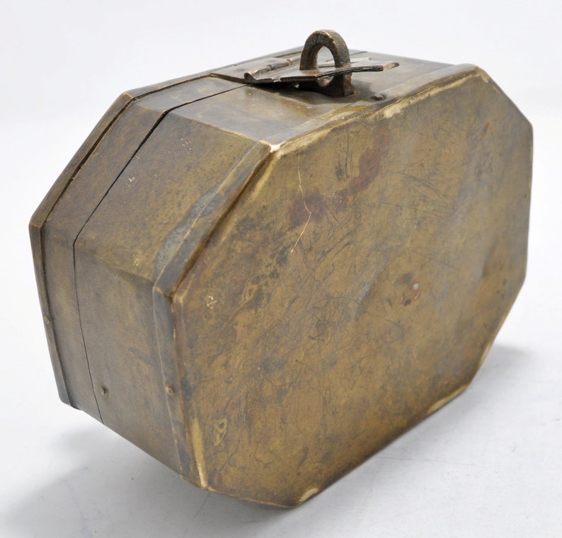 Antique Brass Betel Nuts Supari Box Orignal Old Hand Crafted | Etsy