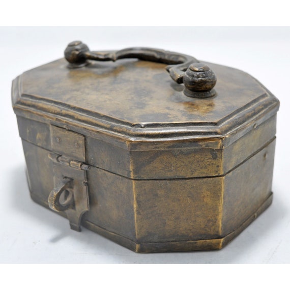 Antique Brass Betel Nuts Supari Box Orignal Old Hand Crafted | Etsy