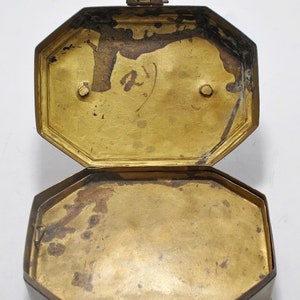 Antique Brass Betel Nuts Supari Box Orignal Old Hand Crafted | Etsy