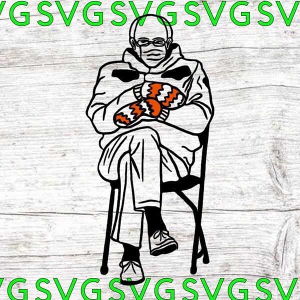 Bernie Sanders Svg - Etsy