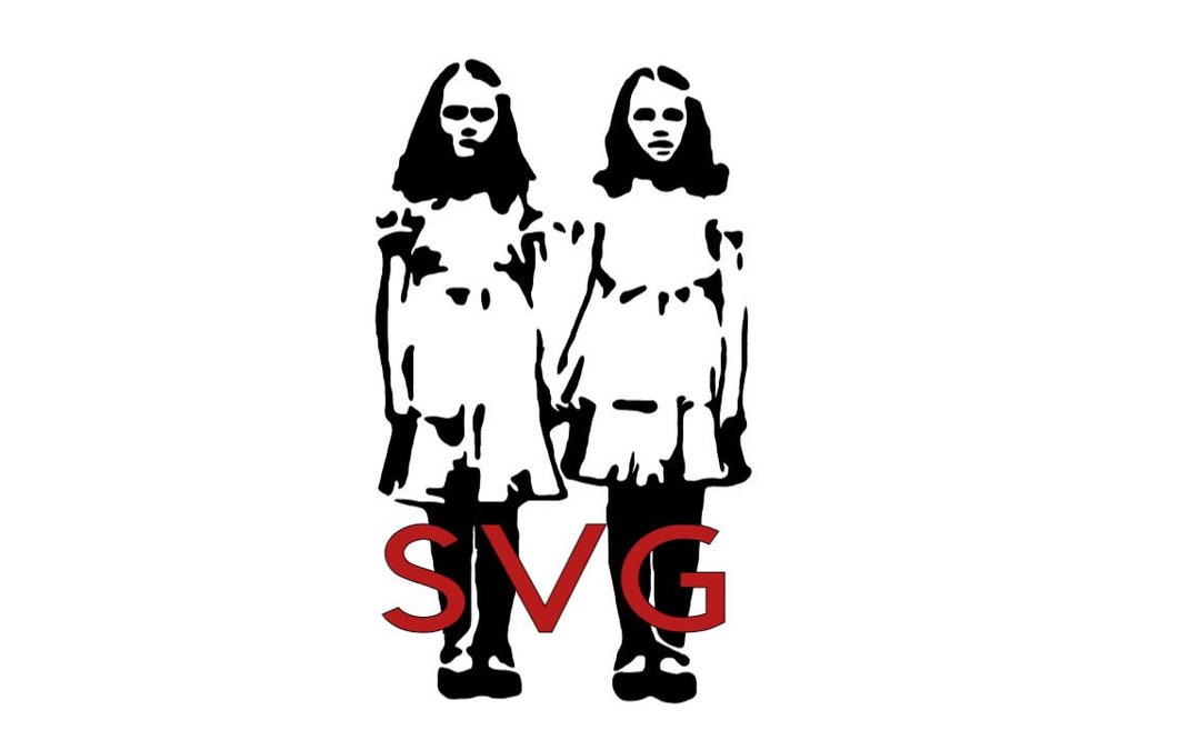 Shining Twins SVG Halloween Svg File Redrum SVG - Etsy UK