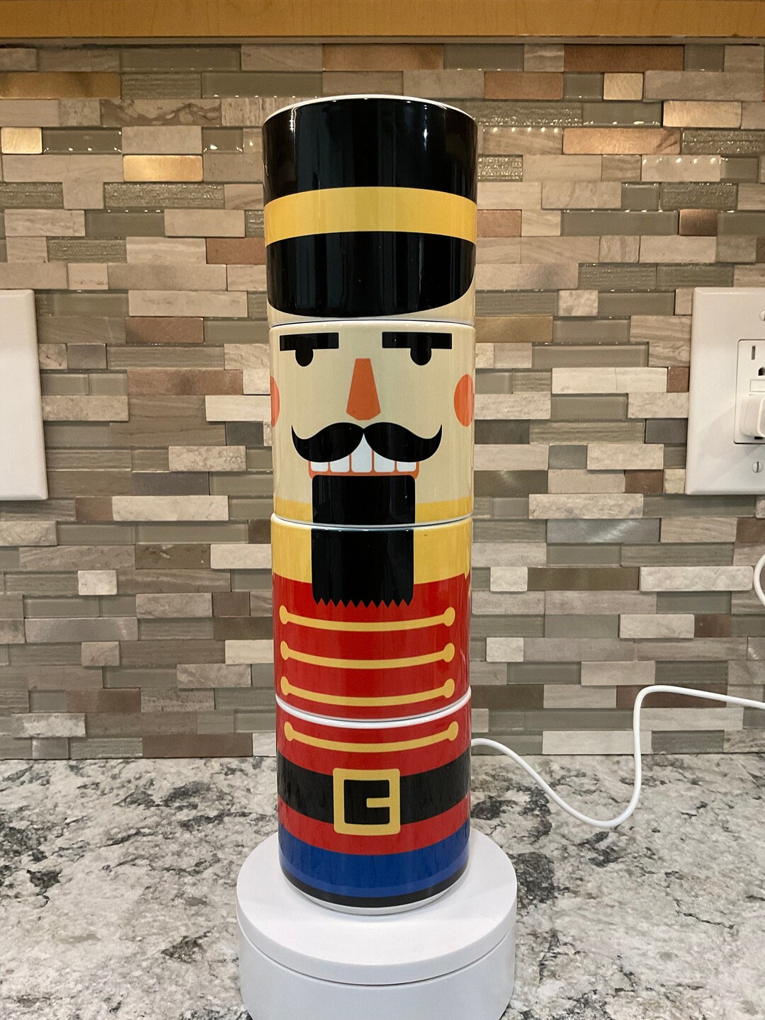 Nutcracker Stackable Coffee Mugs - Etsy