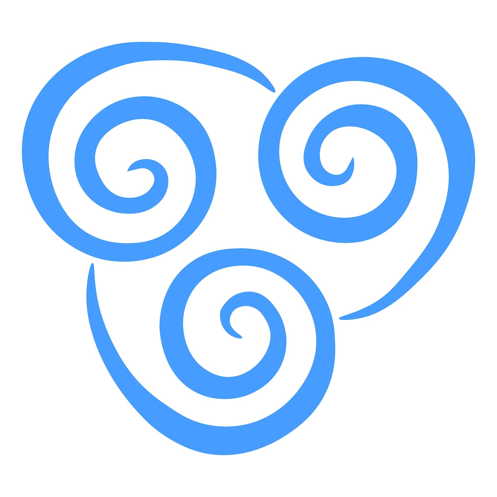 Avatar the Last Airbender 4 Nations Symbols Colored - Etsy