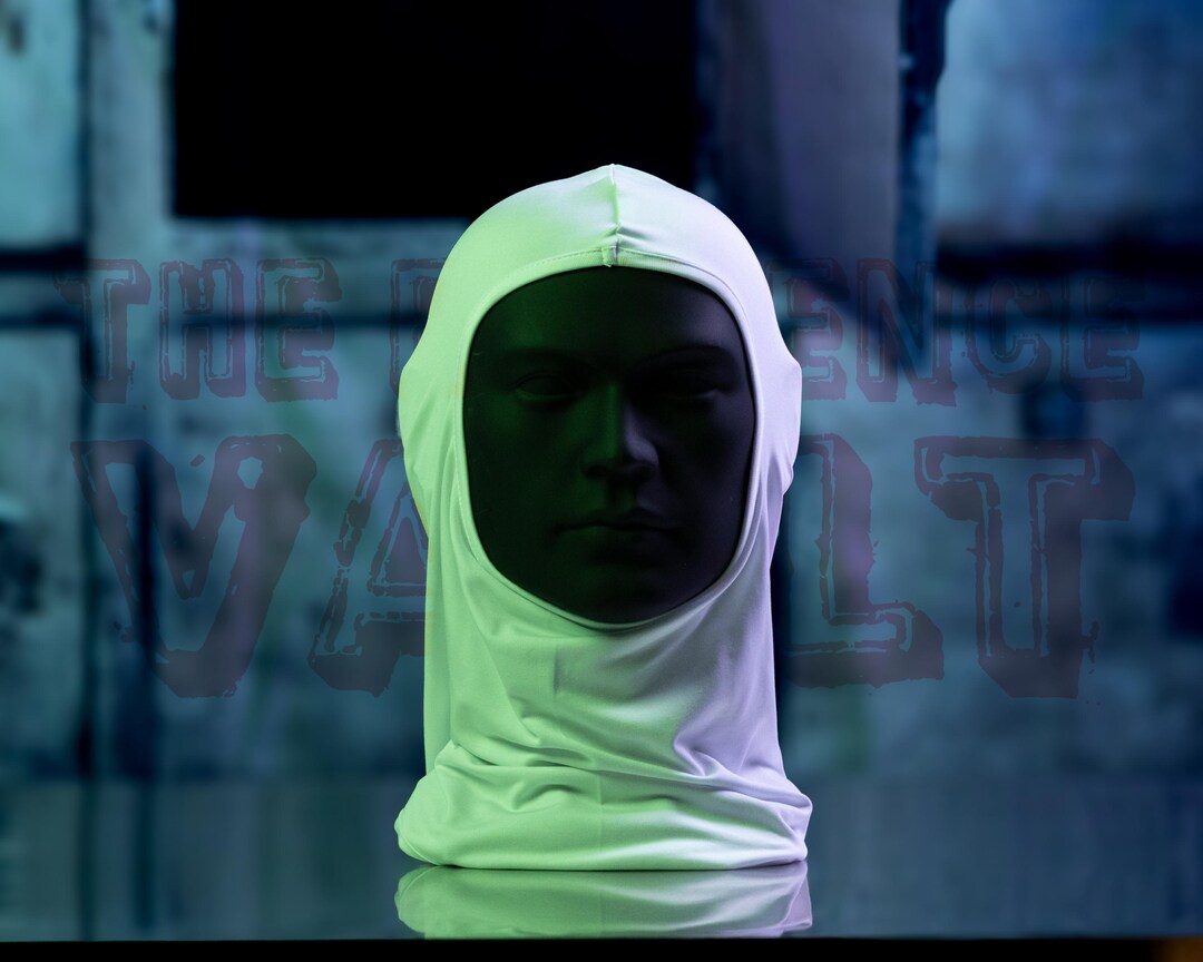 Terrifying Mime Clown Headpiece – Killer Clown Hood Horror Costume ...